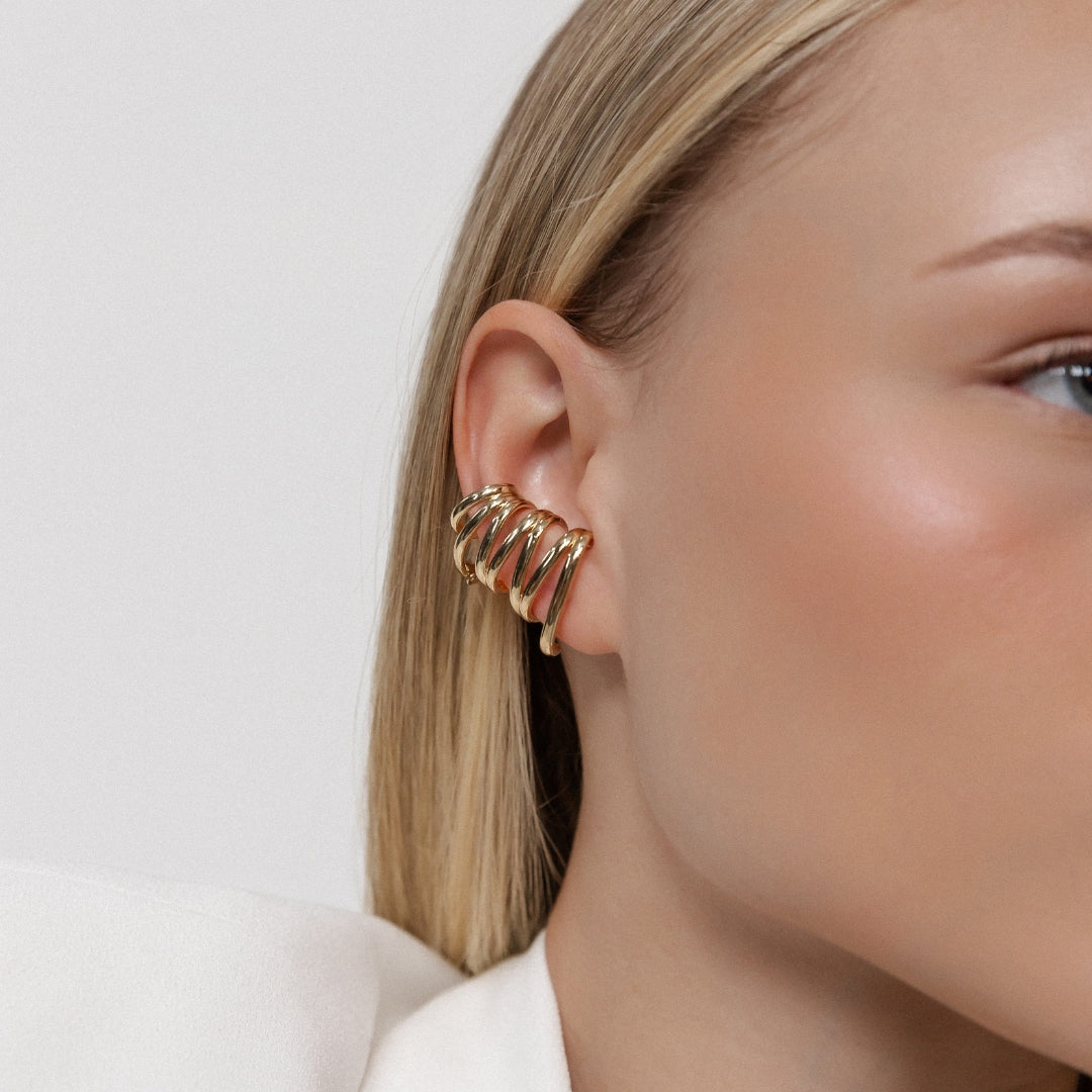 Brincos Ear Cuff: Elegância nos Acessórios - Compre Com Frete Grátis!